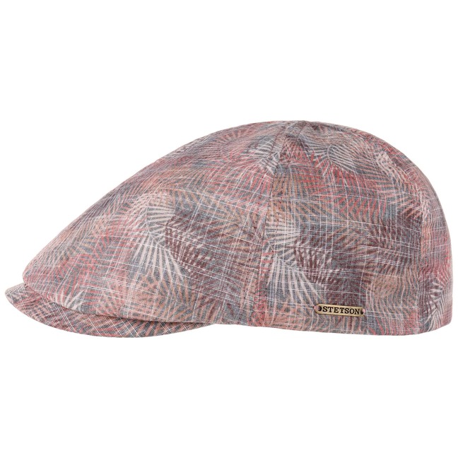 Stetson Palm Leaf Flat Cap