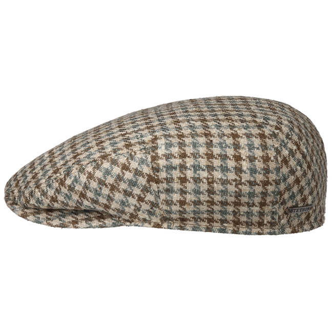 Boné Plano Kent Tricolour Houndstooth --> Stetson.eu
