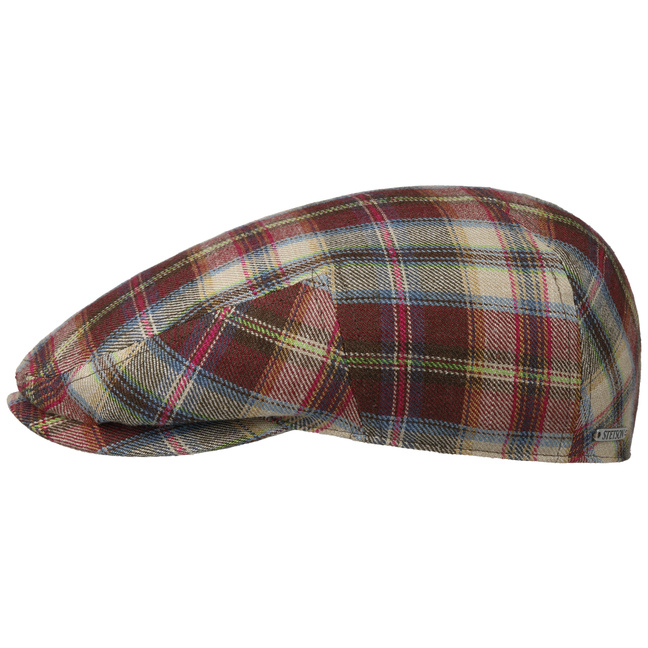 Stetson Kent Colverton Check Flat Cap