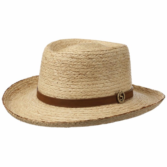 Stetson Riftico Gambler Straw Hat