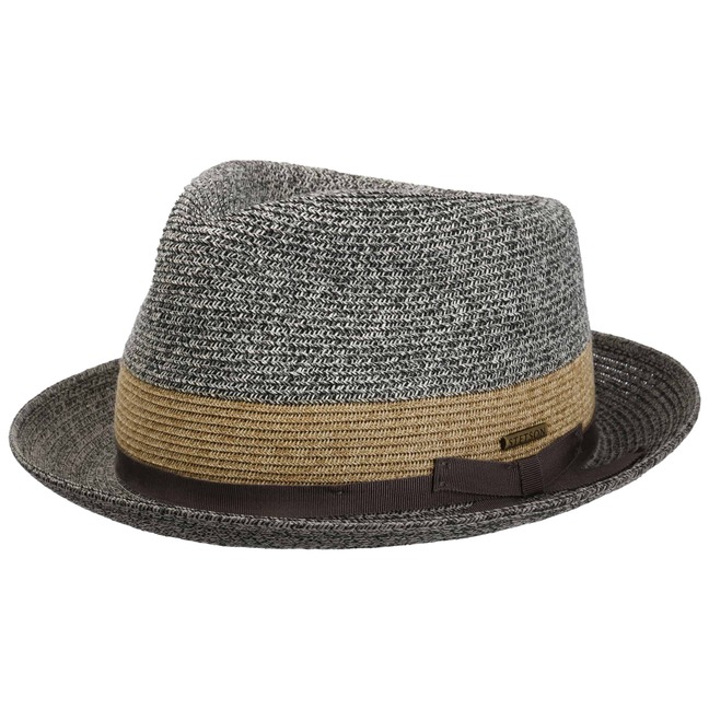 Contrast Brim Player Toyo Straw Hat --> Stetson.eu