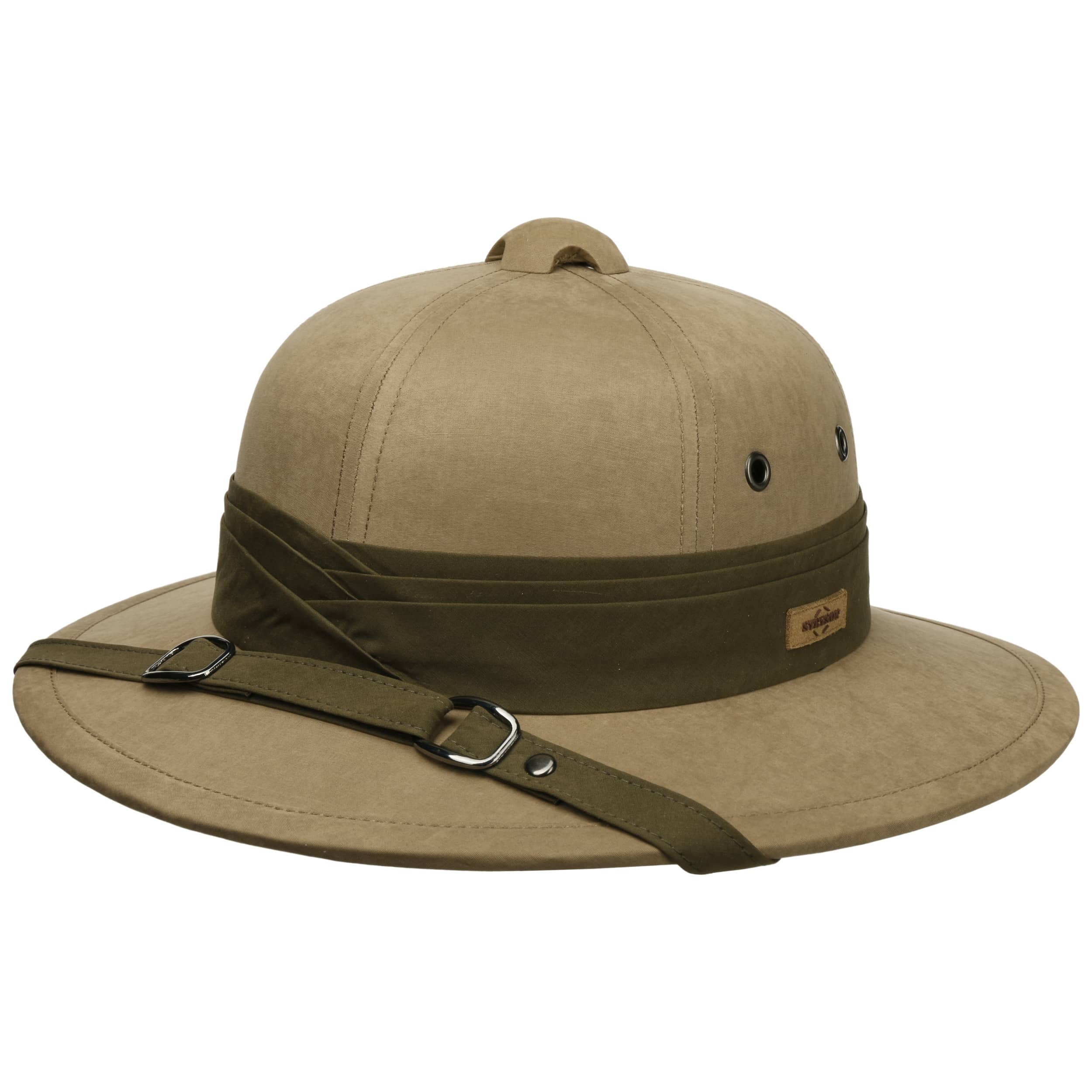 Waxed Cotton Pith Helmet