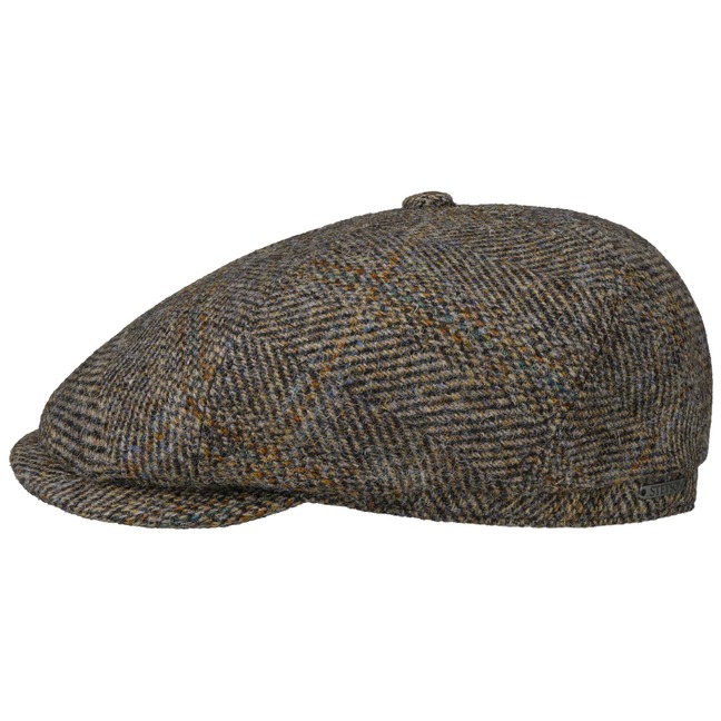 Stetson Brooklin New Wool Flat Cap