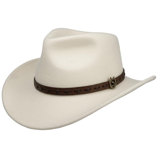 Stetson Horseshoe Pin Western Wool Hat