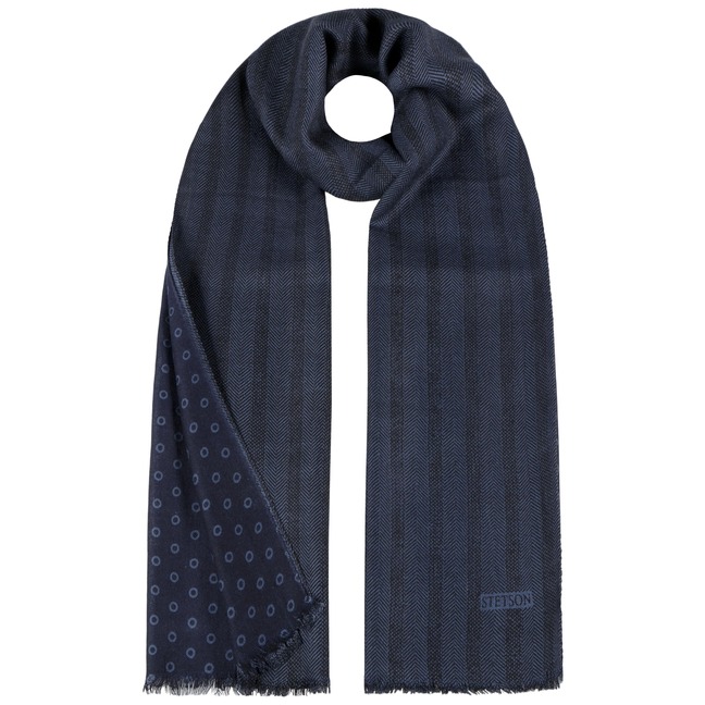 Cachecol Herringbone Dots --> Stetson.eu