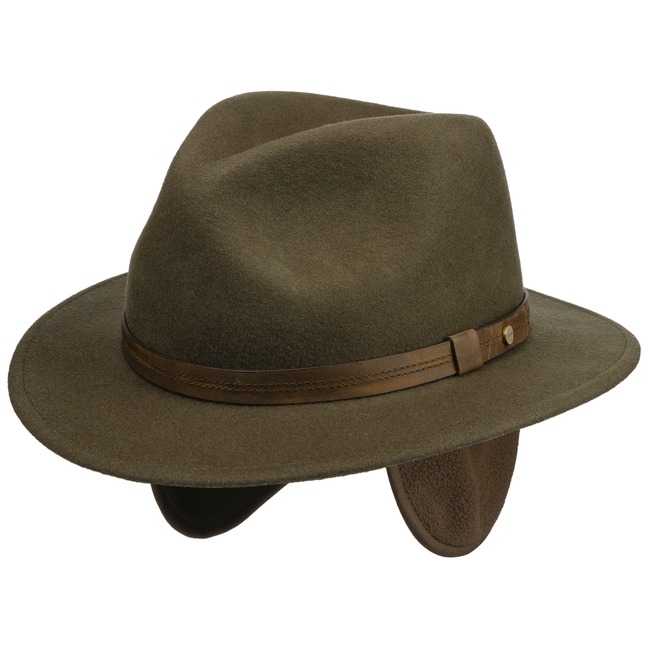 Stetson Dest Traveller Wool Hat with Ear Flaps