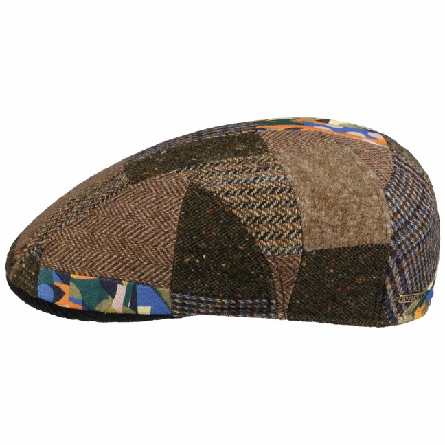 Patchwork Ivy Flat Cap --> Stetson.eu