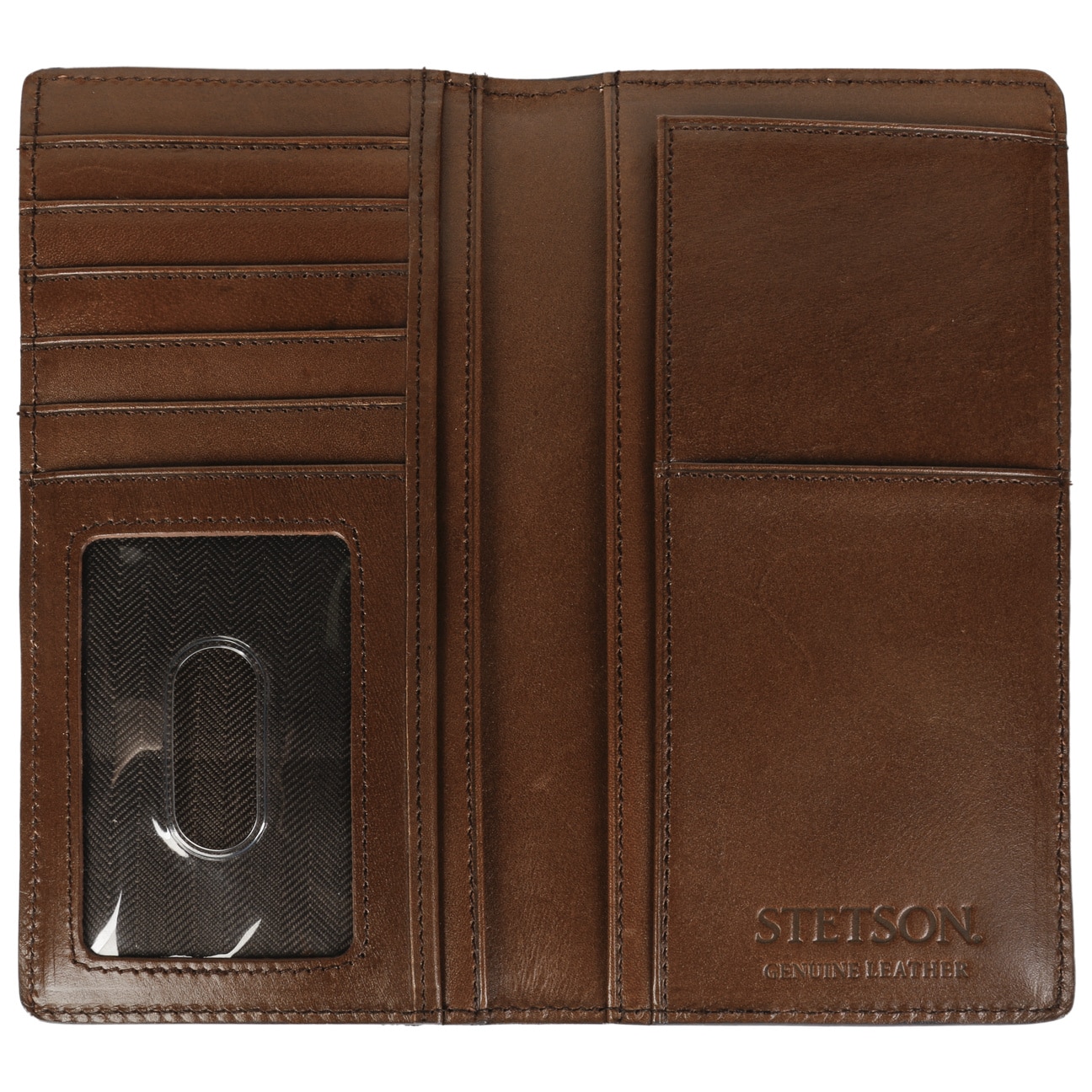 Stetson Tooled Leather Checkbook