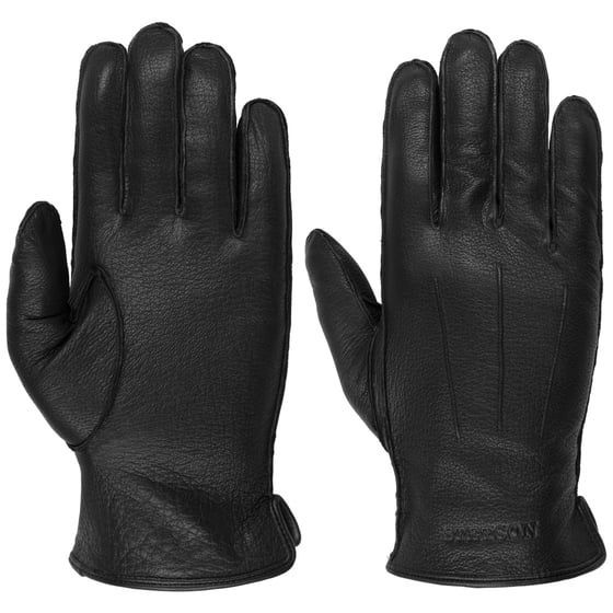 Stetson Vented Leather Gloves